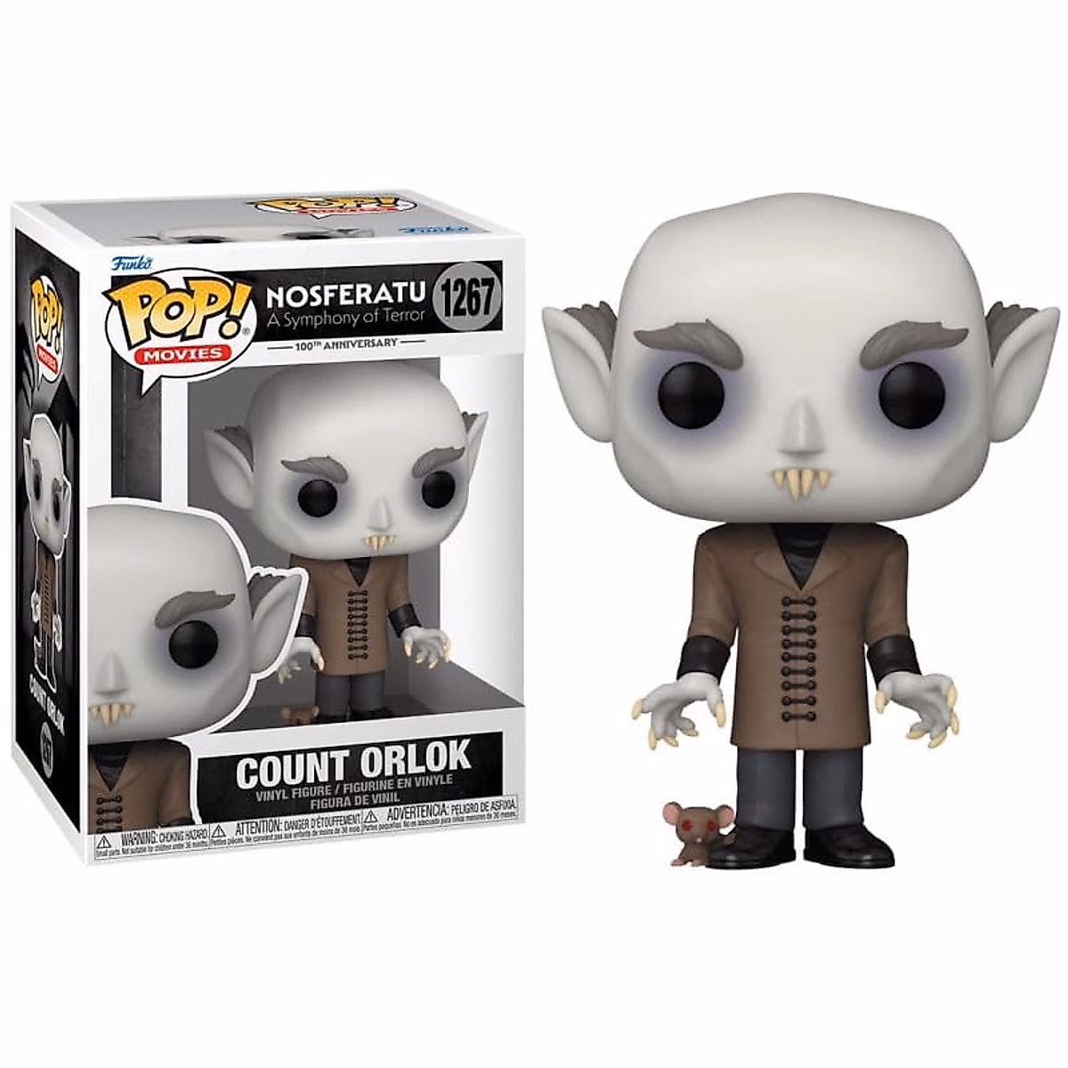 Funko Pop! Movies: Nosferatu 100th Anniversary with Possible Chase Variant (Styles May Vary)