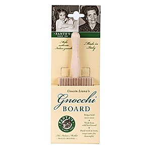 Fantes Gnocchi Board, Beechwood, 8-Inches, The Italian Market Original since 1906