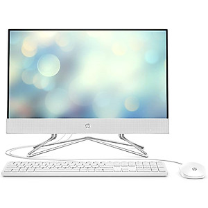 HP 2023 21.5 inch AIO Desktop, Intel Celeron J4025 Processor, Intel UHD Graphics 600, 12 GB RAM, 512 GB SSD, Windows 11 Home, Snow White, Z&O Accessories