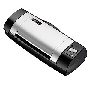 Plustek MobileOffice D620 USB-Powered Duplex Card and ID Scanner, 600 dpi Optical Resolution, 5 Seconds Per Page