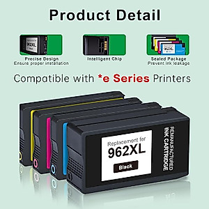 SAILNER 240XL 241XL Remanufactured Ink Cartridge Replacement for Canon 240 241 241XL PG-240 CL-241 use with PIXMA MG3620 MG3600 MG3520 MG3220 TS5120 Printer Black Color 240XL