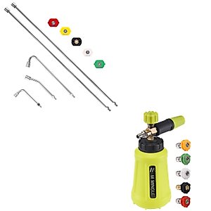 M MINGLE Pressure Washer Extension Wand, Foam Cannon for Pressure Washer