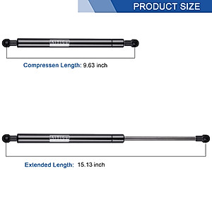 AiYiGu Front Engine Hood Struts Shocks Lift Supports Gas Springs 6489 Compatible with 2011 2012 2013 2014 Hyundai Sonata 4 Door Replacement SG367017 81161-3Q000 Set of 2 PCS (Excluding Hybrid)