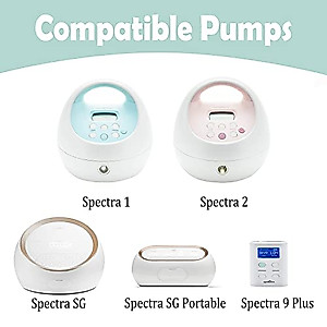 TOVVILD Pump Parts Compatible with Spectra Pump - Duckbill Valves Silicone Membrane for Spectra S1 Spectra S2 Spectra 9 Plus, Replace Backflow Protector, Not Original Spectra Pump Accessories