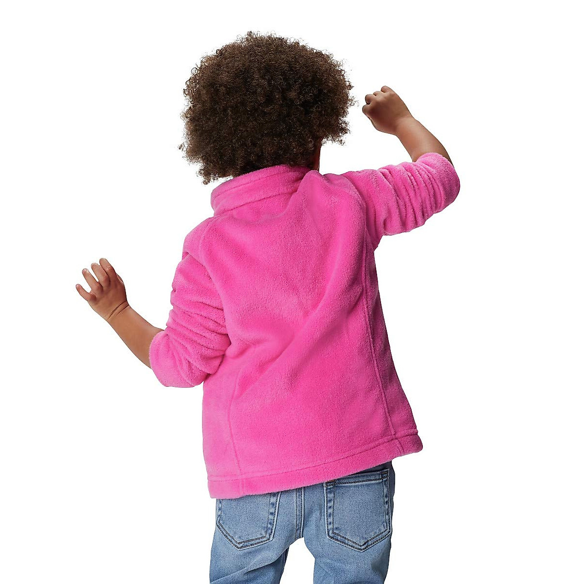 Columbia Baby Toddler Benton Springs Fleece Jacket, Pink Ice, 3T