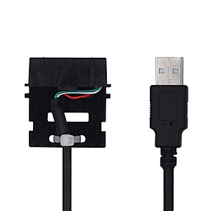 Aimtobest PMKN4010 PMKN4010B USB Programming Cable Compatible for Motorola XPR5550 XPR4550 XPR4350 XPR5350 XPR8300 XPR4300 XPR4500 DR3000 XiR M8268 (Rear Connection)