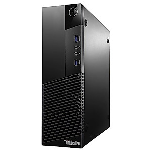 Lenovo Business Desktop Computer PC with 20Inch HD+ Monitor Screen(HDMI) Intel Quad Core i5 4th Gen up to 3.60 GHz, 16GB RAM, 1TB SSD, KB, Mouse, WiFi, DP, USB 3.0, Windows 10 Pro 64-bit(Renewed)