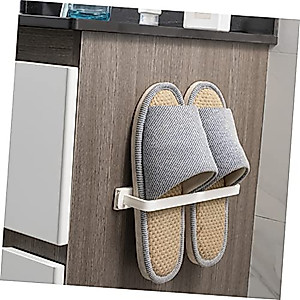 BRIGHTFUFU 5pcs Towel Rack Kitchen Shelf Bracket Dish Cloth Holder Bath Towel Hangers Wall Bath Towel Mounted Clothes Hanger Wall Towel Holder Towel Single Bars Towel Rod White The HIPS