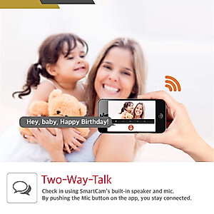 SNH-C6417BN - Samsung Wisenet SmartCam 1080p Full HD Wi-Fi Camera