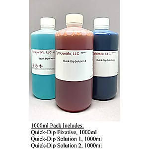 Quick-Dip Differential Stain Pack, 1000ml