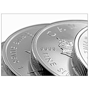 2014 1 oz Silver Canadian Maple Leaf Five Dollar Uncirculated