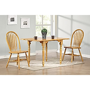 Sunset Trading Oak Selections Dining Chair, Light Finish