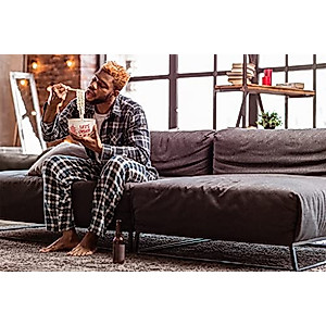 Enesco Our Name is Mud Let's Order in Ramen Bowl and Chopsticks Set, 5.25 Inch, Red and White