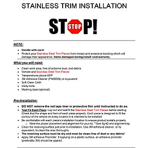 QAA is Compatible with 2009-2020 Dodge Journey 8 Piece Stainless Wheel Well Accent Trim WQ49945