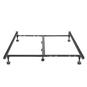 Classic Brands Hercules Universal Heavy-Duty Metal Bed Frame | Adjustable Width Fits Twin, Twin XL, Full, Queen, King, California King
