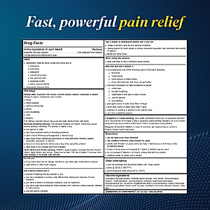 Advil Pain Reliever and Fever Reducer, Pain Relief Medicine with Ibuprofen 200mg for Headache, Backache, Menstrual Pain and Joint Pain Relief - 10 Coated Tablets