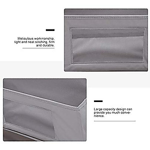 Zerodeko 1 Set Storage Bag Hanging Pouch Hanging Bag Storage Pouch Convenient Wall-Mounted Wall Hanging Pouch Grocery Bag with 2Pcs Punch-Free Hooks for for Dorm Home