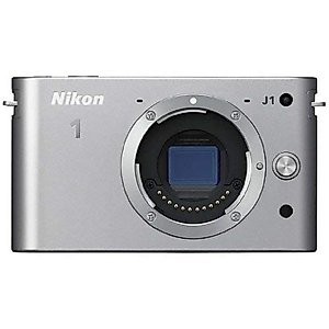 Nikon 1 J1 10.1 MP HD Digital Camera Body Only (Silver)