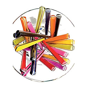 Mepra Primavera Cutlery Set – [24 Piece Set], Black, Mirror Finish, Dishwasher Safe Cutlery for Fine Dining