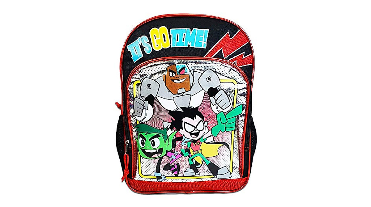 Teen Titans Go Deluxe 16" Backpack for School