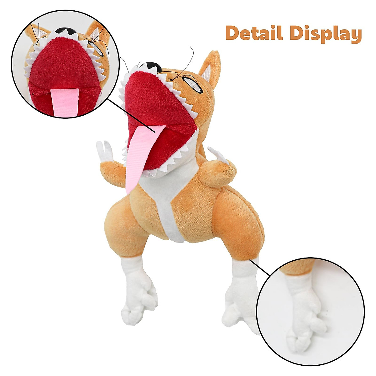 Nucucina 9 inches Plushies Toys,Soft Monster Horror Stuffed Figure Doll for Fans Gift,Soft Stuffed Animal Figure Doll for Adult and Kids