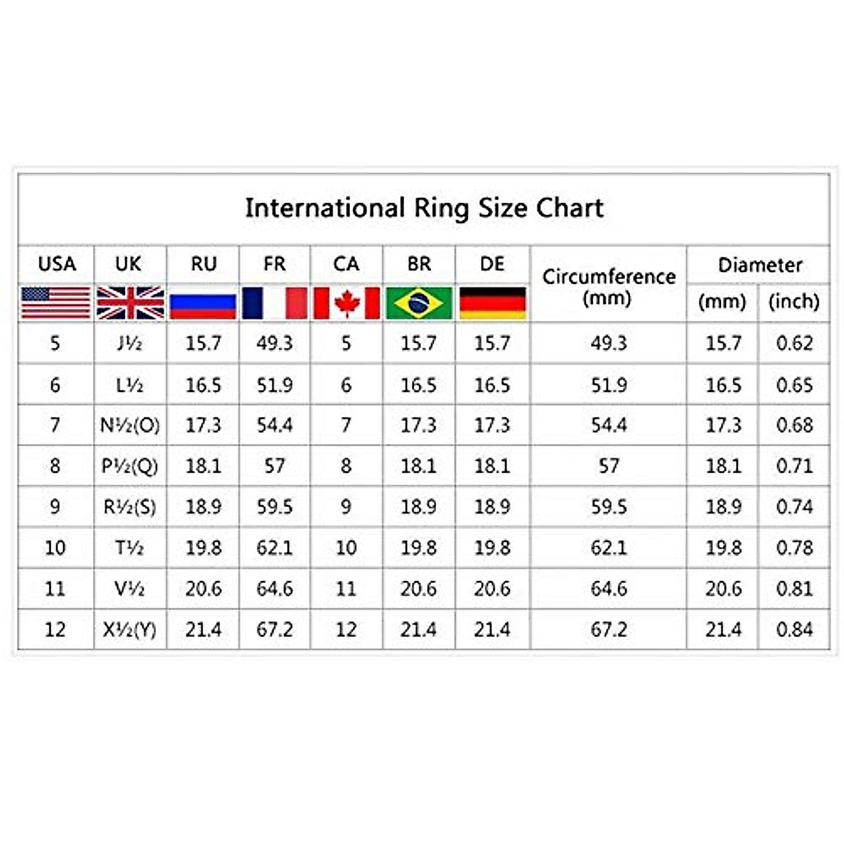 Simulated Diamond Ring for Women Proposal CZ Engagement Wedding Rings Elegant Zirconia Jewelry Gift (H, 9), Stainless Steel,Rose Gold,White,Purple