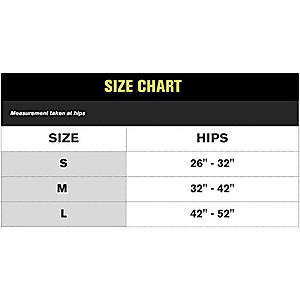 Saunders Sacroiliac (SI) Joint Support Belt, Medium (Waist: 32" - 42")