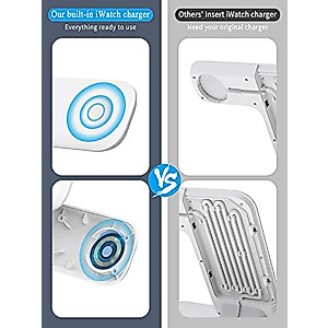 Wireless Charger 3 in 1, Any warphone Wireless Charging Station for Multiple Devices, Charger Station Compatible with iPhone 14/13/12/11/Pro/Max/XS/XR/X/8, iWatch 8/7/6/SE/5/4/3/2, AirPods Pro/3/2/1