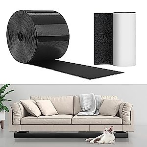 Trajihye 32.8 Feet Toy Blocker for Under Couch,Under Bed Blocker, Adjustable Couch Blocker Under Couch,Under Couch Blocker for Toy Stop Things from Going Under Sofa (1pack*32.8feet)