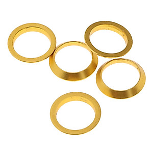 SM SunniMix 20x Decorative Aluminum Winding Fishing Rod Building Repair Component Accessory