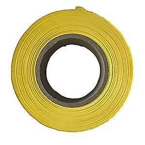 Cordova T15101 Bulk Pack 1.5-MIL Yellow Caution Barricade Tape, 3 in. x 1000 ft. Roll, 12-Pack