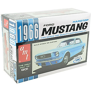 AMT / Preminum Hobbies 1966 Mustang Hardtop 1:25 Scale Plastic Model Car Kit CP8027