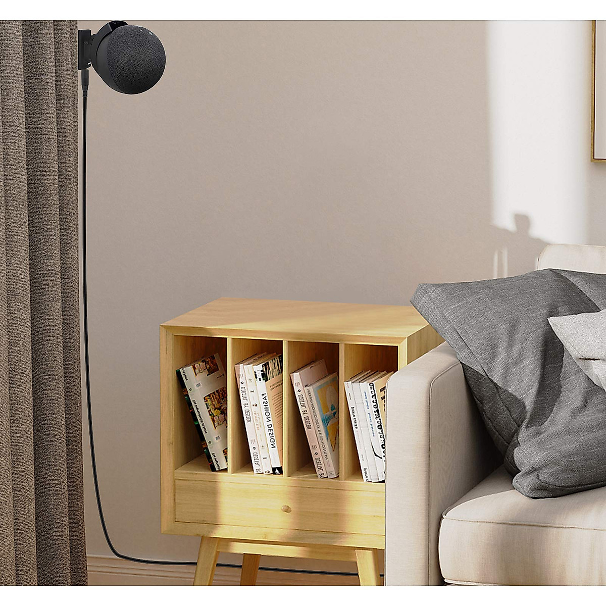 Extension Power Cord Replacement for Echo Show 8, Show 10 3rd Generation, Echo Show 2nd Gen, Amazon Echo 4th Gen - 10 ft Long DC Charger Cable