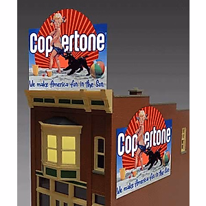 1062 Small Model Coppertone Animated Lighted Sign by Miller Signs