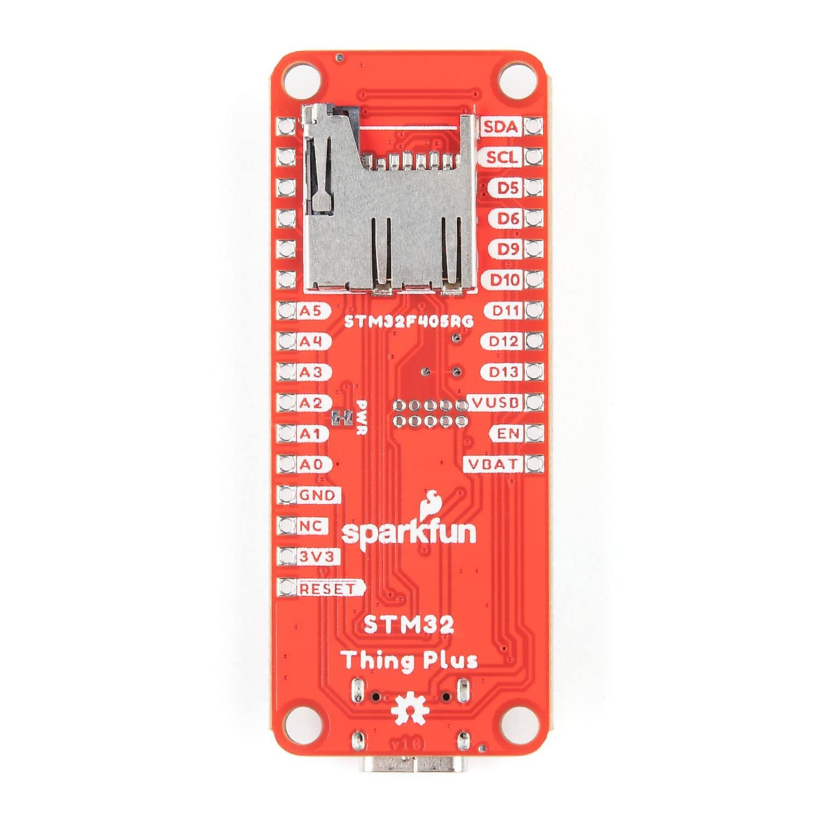 SparkFun Thing Plus - STM32 - ARM® Cortex®-M4 32-bit RISC core - 1.8 V to 3.6 V Application Supply - an economical and Easy to use Development Platform - Adaptive Real-time Accelerator