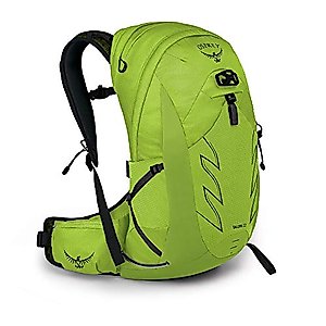 Osprey Talon 22L Men's Hiking Backpack with Hipbelt, Limon Green, S/M
