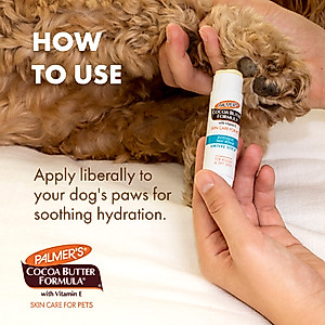 Palmer's for Pets Cocoa Butter Fragrance Free Intensive Paw Repair Swivel Stick for Dogs | Cocoa Butter Paw Balm with Vitamin E, Peppermint Oil and Shea Butter for Rough & Dry Pads -0.5 oz (FF15588)