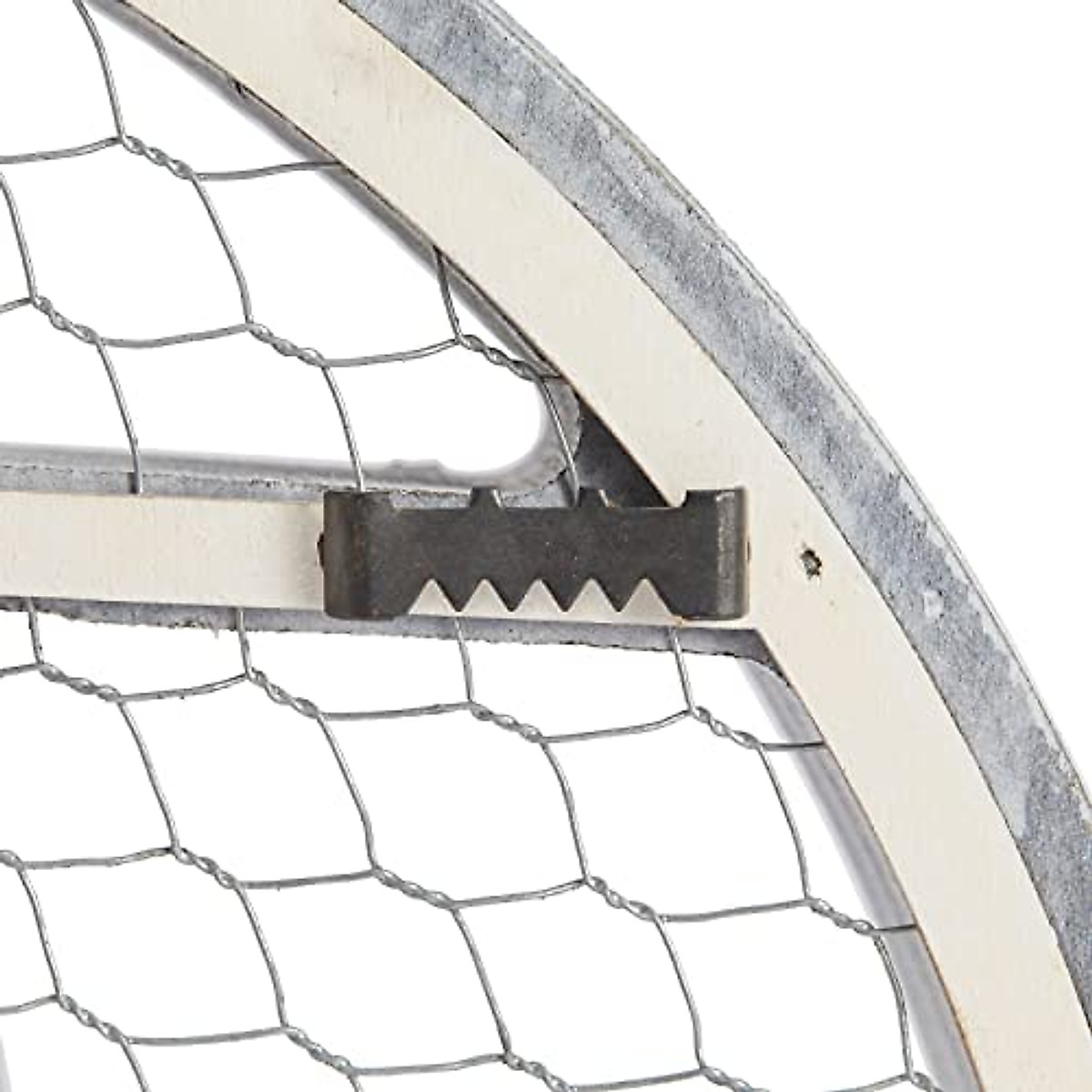 Farmlyn Creek Small Wooden Crescent Moon Shelf for Crystals and Essential Oils, Rustic Home Decor for Nursery, White (10.7 x 11.2 x 2 in)