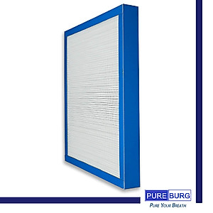PUREBURG Replacement True HEPA Filter Compatible with HoMedics Total Clean AF-10 AP-15 AR-10 Air Purifiers,Part Number AF-10FL AP-15CRF AF-15,H13 Air Clean Dust VOCs Odor