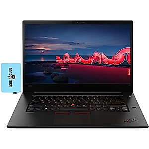 Lenovo ThinkPad X1 Extreme Gen 3 Home & Business Laptop (Intel i7-10850H 6-Core, 16GB RAM, 512GB SSD, GTX 1650 Ti (Max-Q), 15.6" 60Hz Full HD (1920x1080), Fingerprint, Win 10 Pro) with Hub