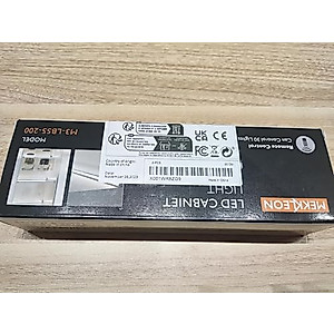 MEKKLEON Under Cabinet Lights Remote Control,2 Pack Magnetic Dimmable Closet Lights,USB Rechargeable Wireless LED Shop Light,Ceiling and Under Counter Lights for Kitchen (White, 20CM)