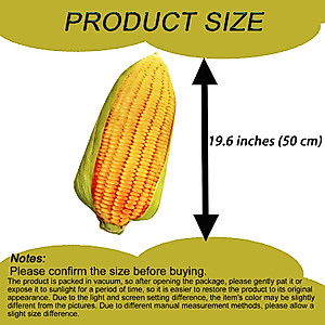 XiRiDa Corn Plush Stuffed Plant Hug Toy Funny Food Throw Pillow Gift for Kids 19.6"
