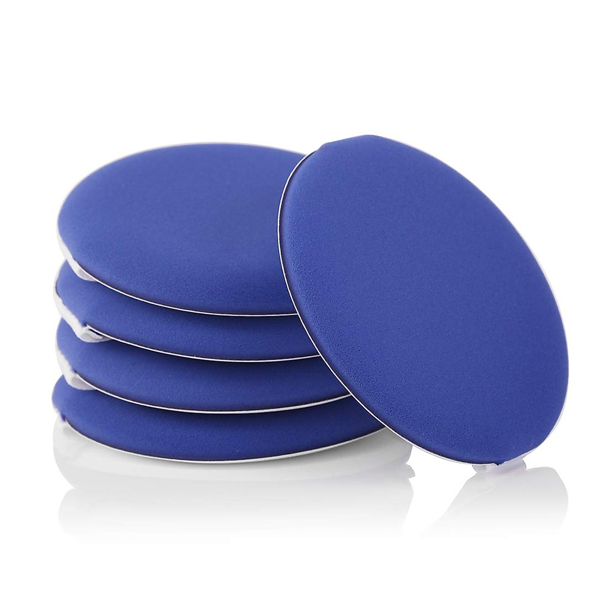 10/20 pack Ultra-Soft Makeup Foundation Sponge Air Cushion Powder Puff for Applying BB Cream, Liquid Cream, Shading Loose Powder (10pack blue)