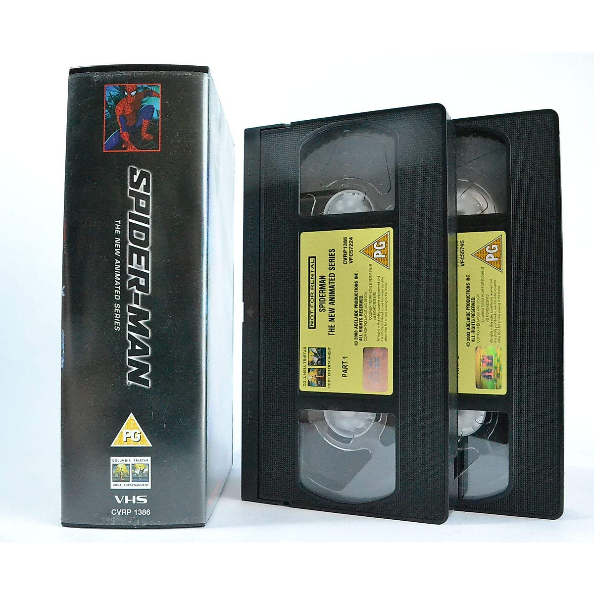 Spider-Man: (2003) Complete First Season [Double Tape Animation] Kids VHS