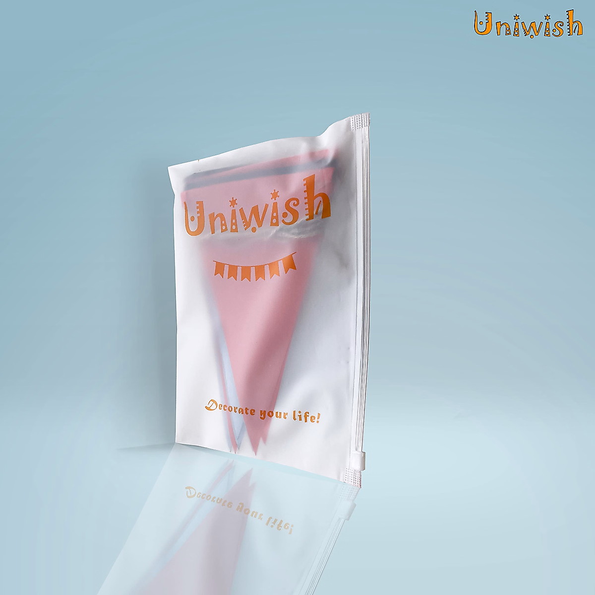 Uniwish Pre-Strung Black and Red Triangle Flag Banner Garland for Graduation Baby Shower Birthday Party Decorations Indoor Outdoor Photo Backdrop