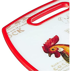 Cuisinart CCB-3PCROS 3-Piece Rooster Cutting Board Collection