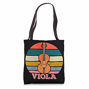 Viola Musical Instrument Tote Bag