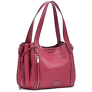 Calvin Klein Leah Tote, Port