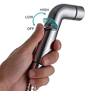 Handheld Bidet Sprayer for Toilet Handheld Sprayer Toilet Bidet Faucet Sprayer Shower Head Adjustable Bidets Spray Nozzle for Wash Household Bathroom Accessories