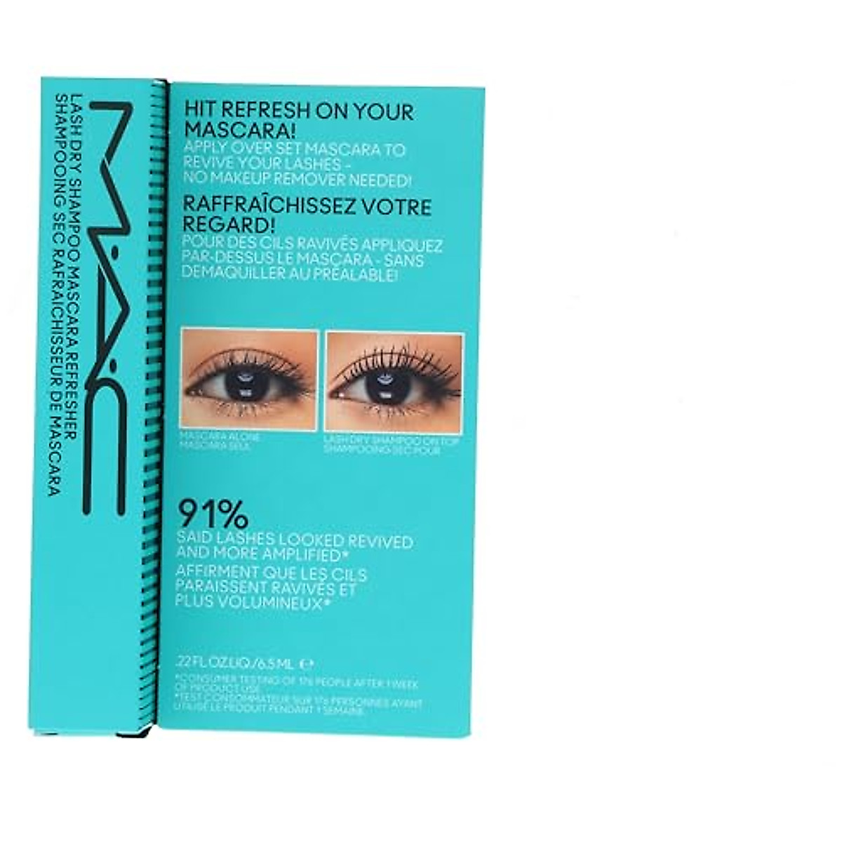 MAC Lash Dry Shampoo Mascara Refresher - .22 fl oz / 6.5 mL